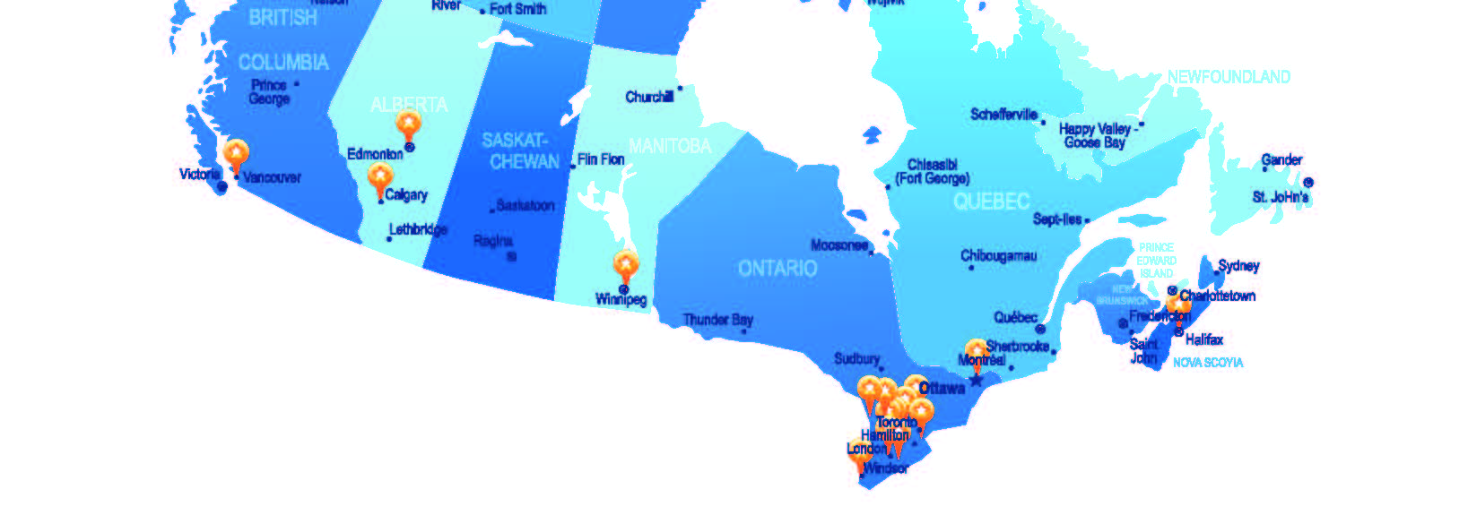 OSG Training Locations - OSG