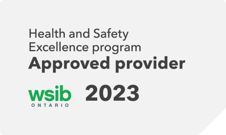 WSIB Health & Safety Excellence Program - OSG