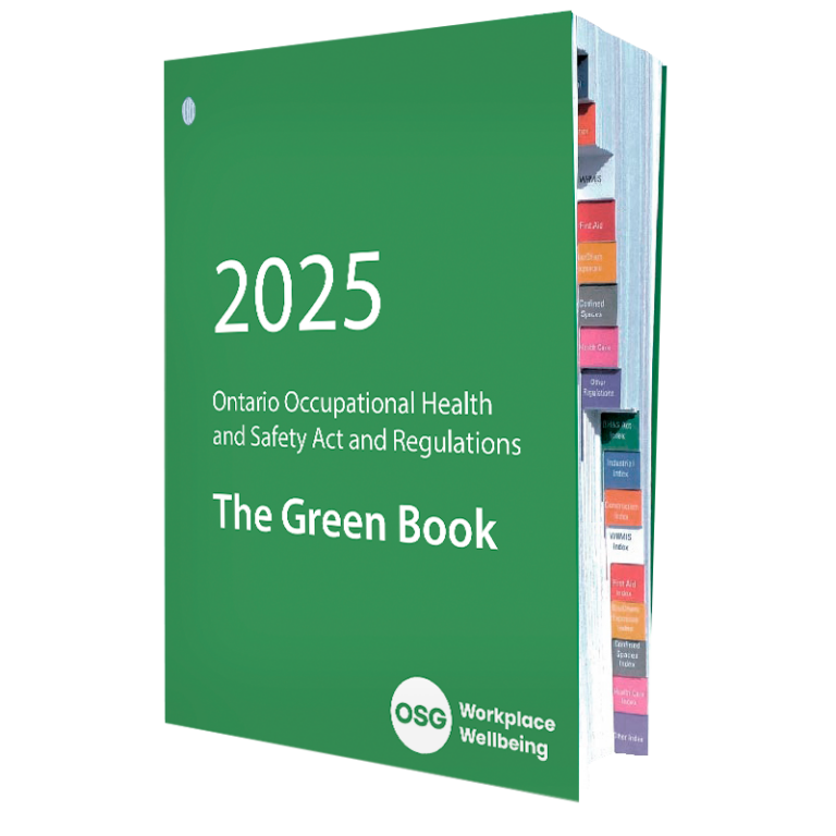 Ontario Green Book for Workplace Compliance | Order from OSG
